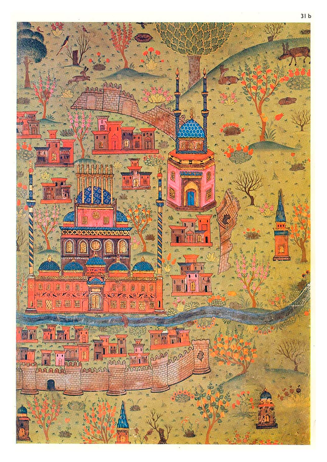 Ottoman Map Prints: Vintage Matrakci Nasuh Cartography Art ...
