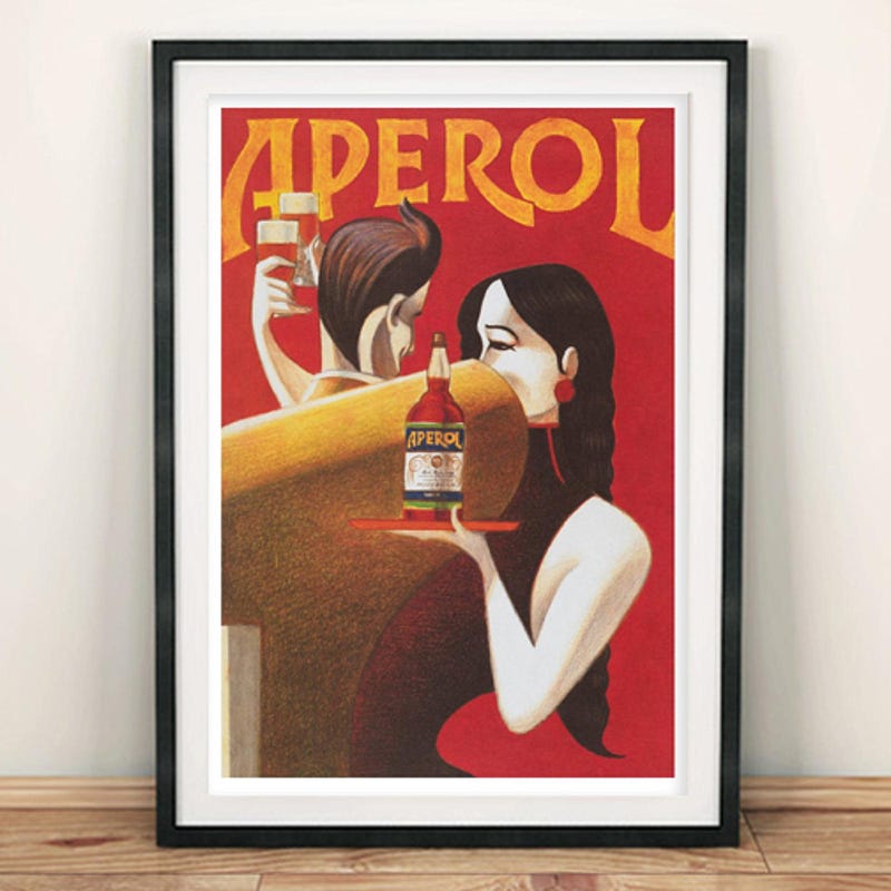 Vintage Aperol Posters - Etsy UK