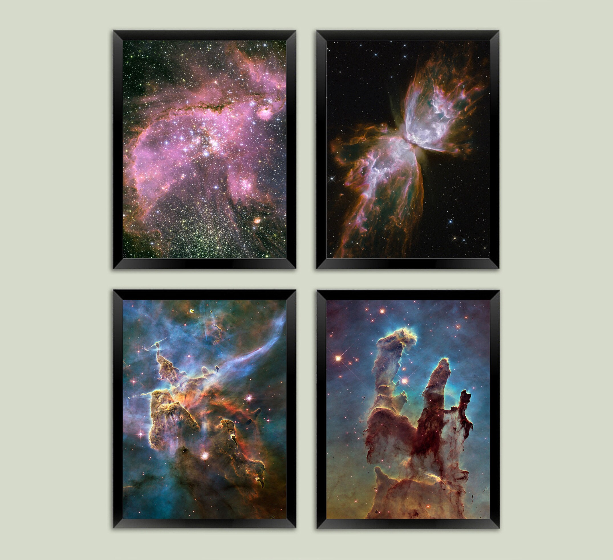 NASA Space Photographs: Awsome Galaxy Posters | Etsy