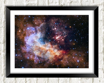 Galaxy Print | Etsy Australia