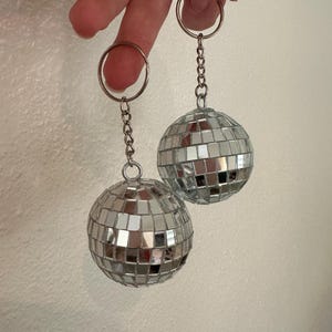Disco Ball Keychain - Etsy