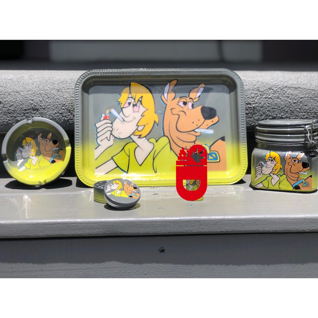 Scooby Doo Inspired Rolling Tray - Etsy