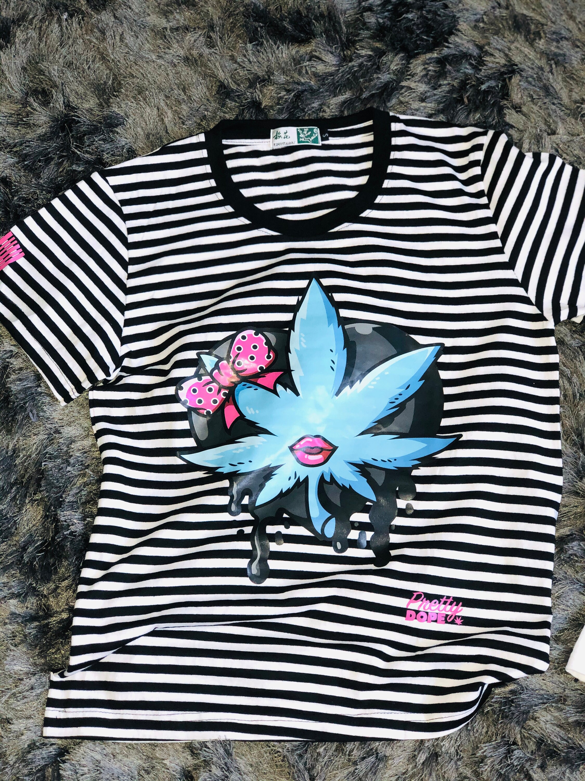 Pretty Dope Logo Tee Cannabis Hemp HTC T-shirt - Etsy