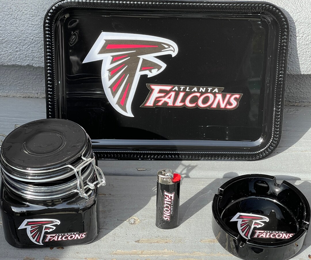 Atlanta Falcons Inspired Rolling Tray or Tray Set - Etsy