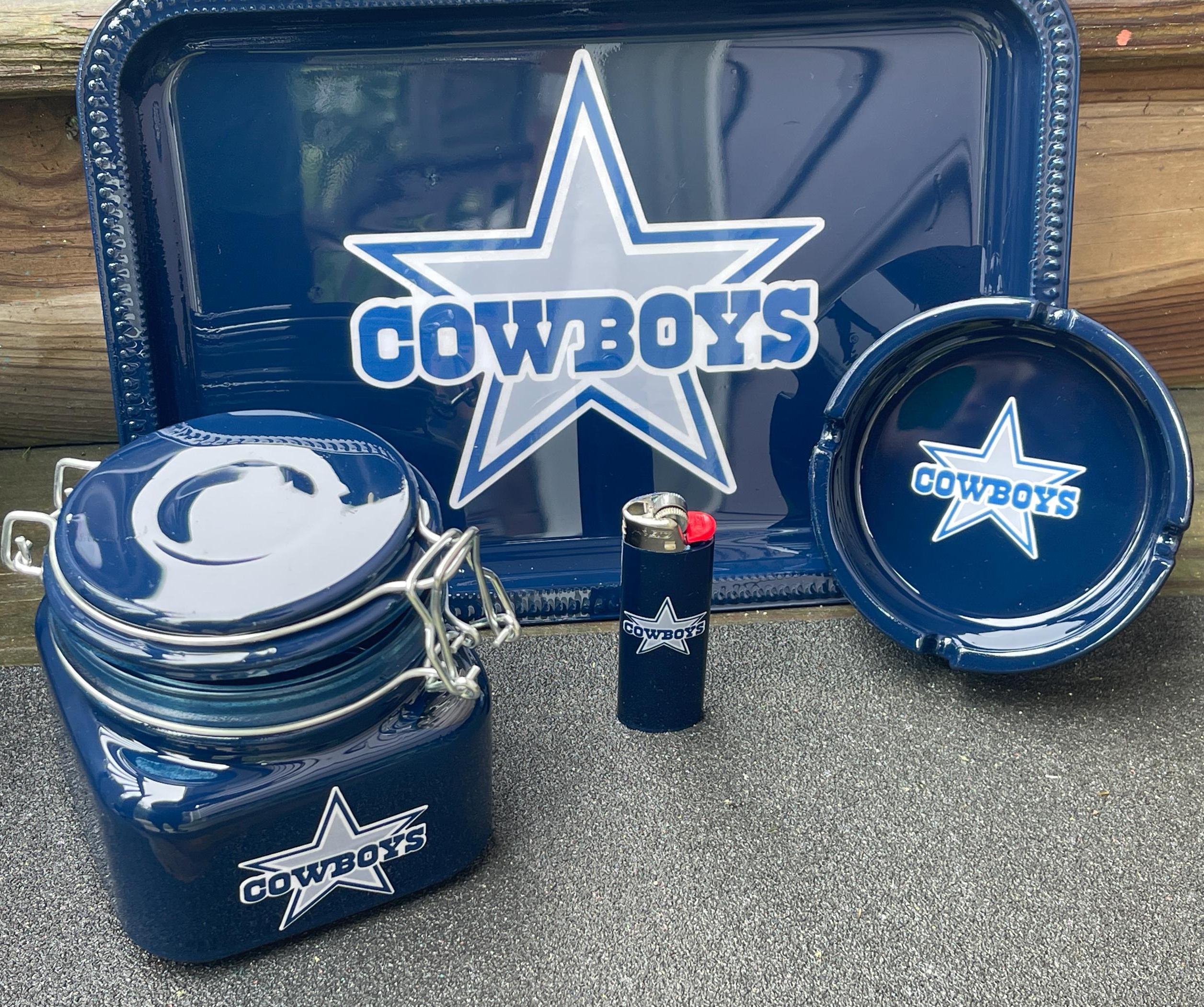 Cowboys Weed Rolling Tray or Tray Set - Etsy