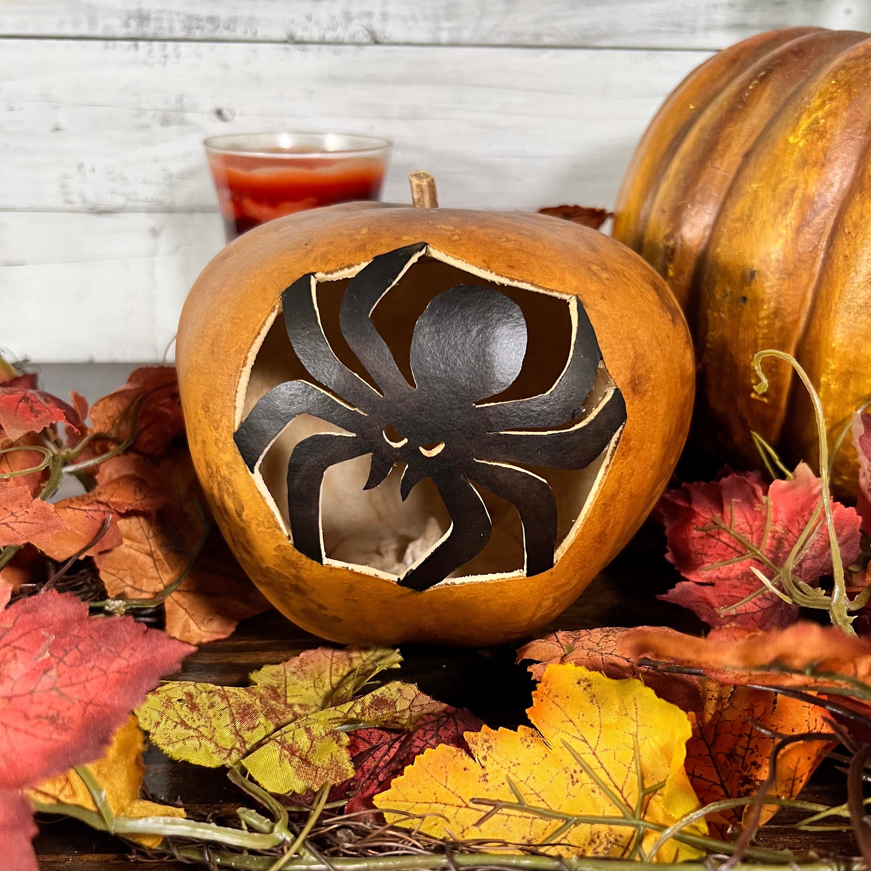 Spider Jack O Lantern