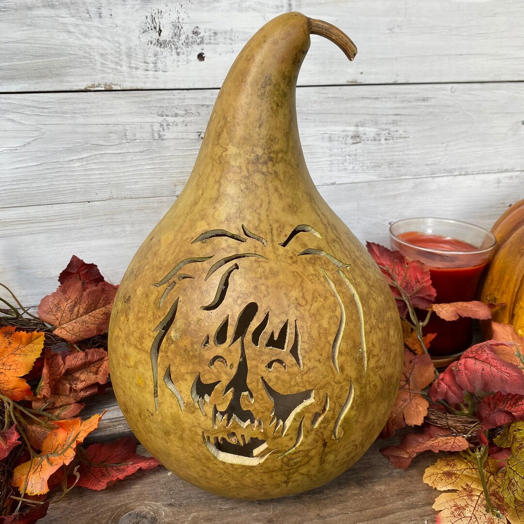 BILLY HALLOWEEN GOURD Hocus Pocus Zombie Jack O Lantern - Etsy