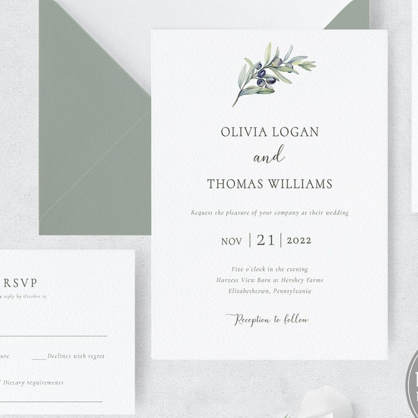 Branch Invitation - Etsy