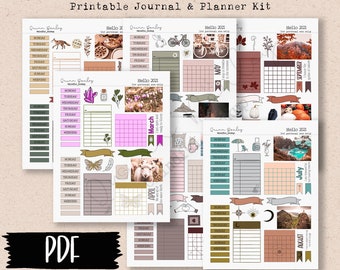 Journal Planner Kit | Etsy