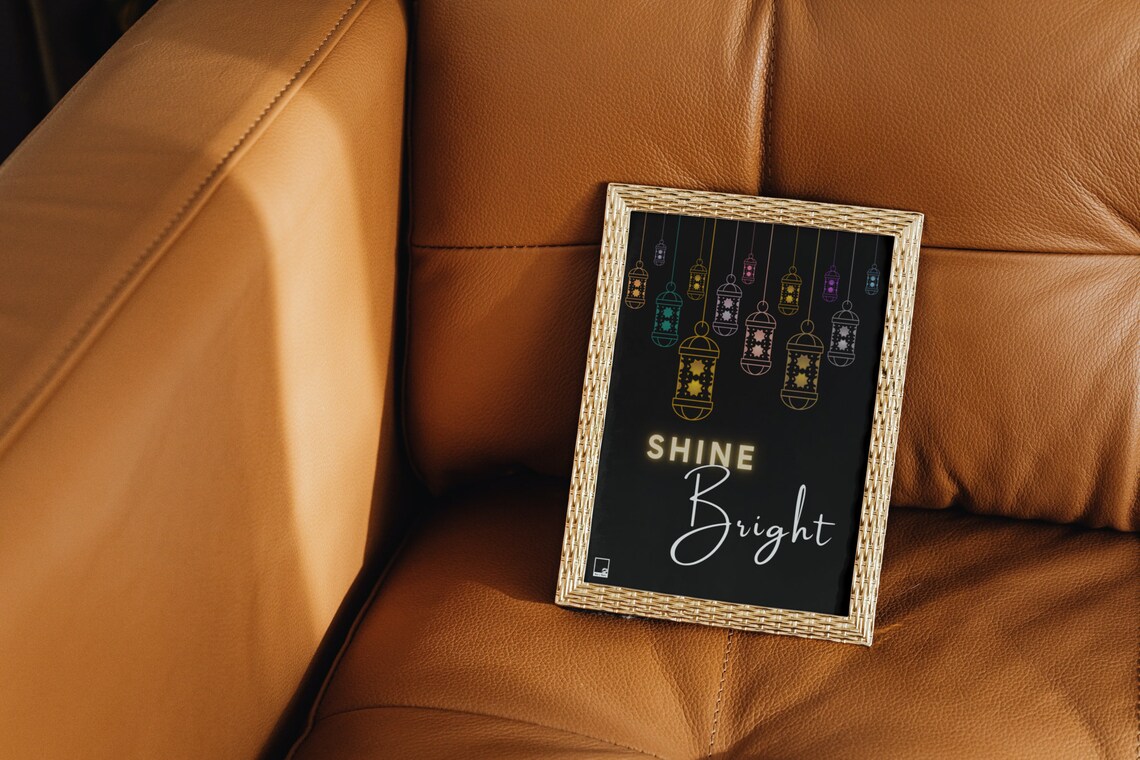 Printable Female Empowerment Art Shine Bright Instant - Etsy