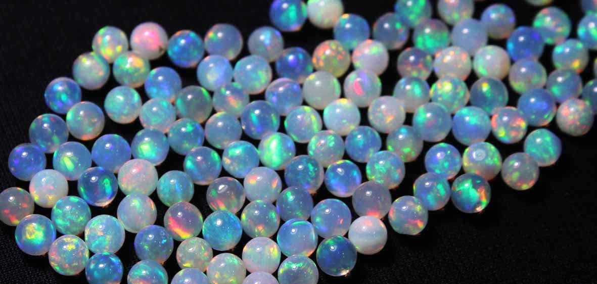 AAA Grade Opal Beads Drilled Opal Balls Beads Loose Opal - Etsy