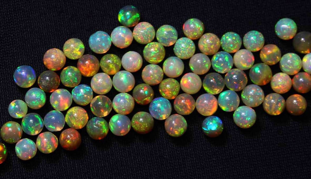 AAA Grade Opal,opal Crystal,opal Balls Drilled ,loose Opal Balls ...