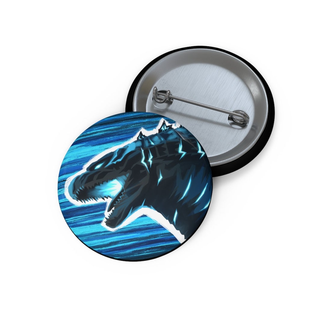 Kaiju Legends - King Pin Button - Etsy