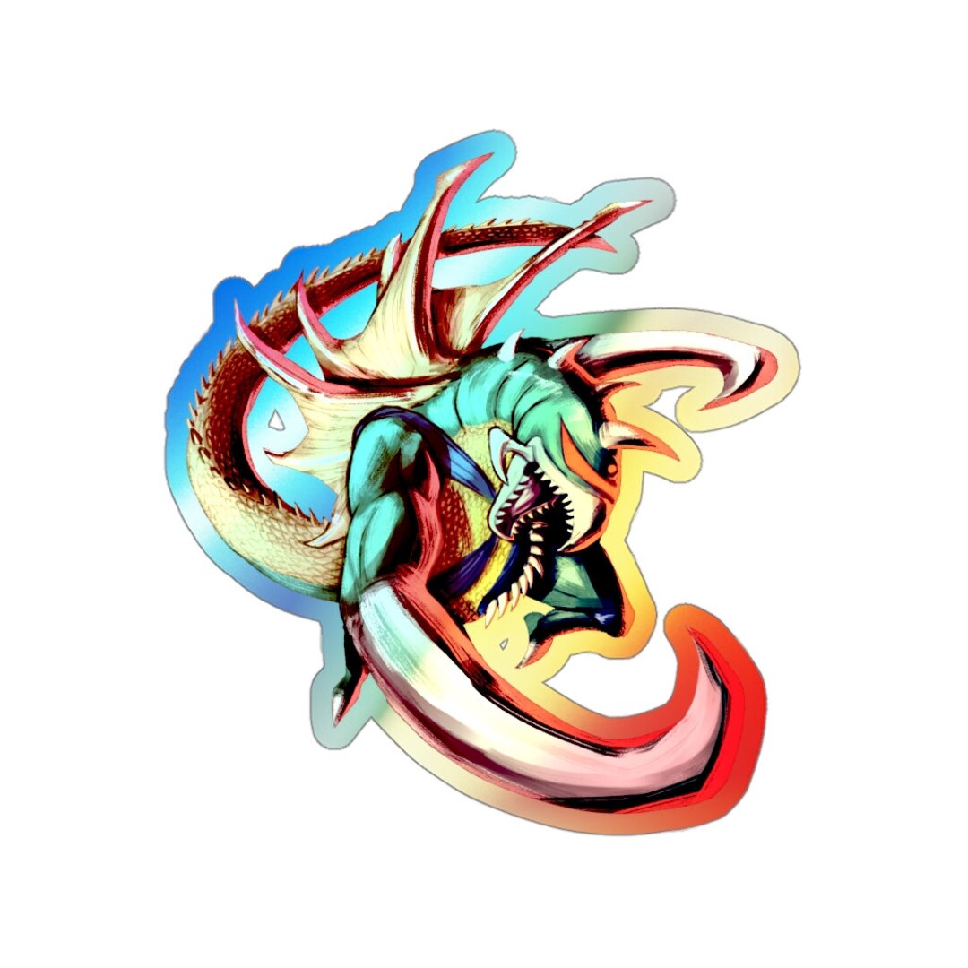 Cyborg Assassin Holographic Die-cut Sticker - Etsy