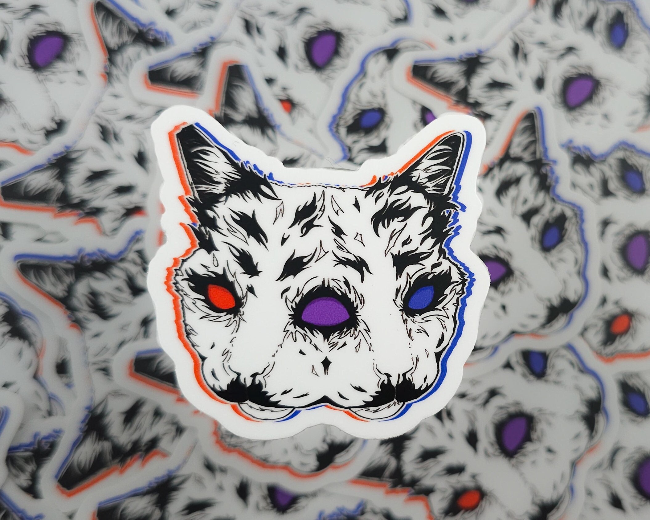 Agust D Sticker Yoongi Cat Sticker Suga D-day Tour - Etsy