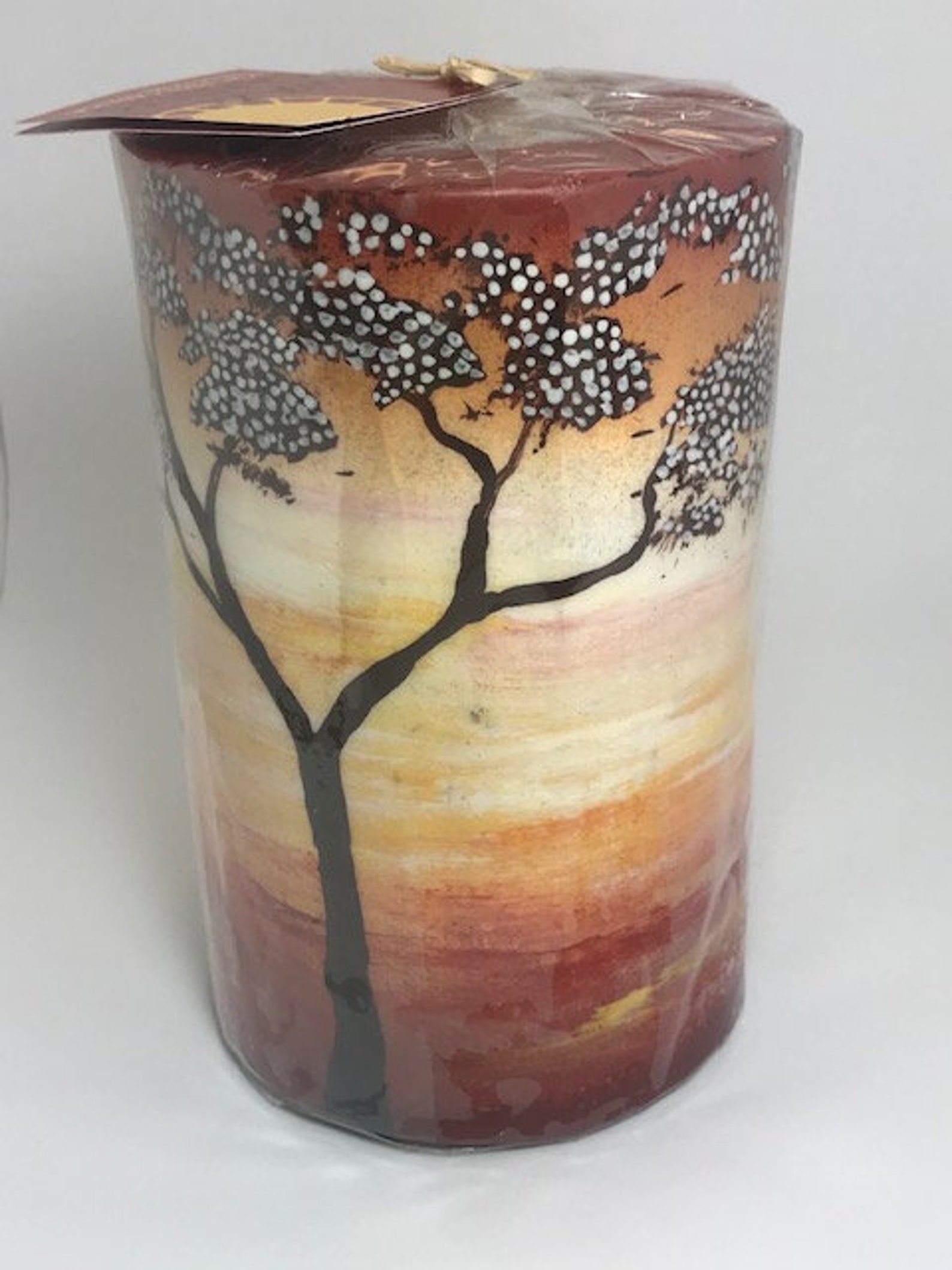 Hand Painted - African Theme Amazing Glowing Swazi Candle - Water ...