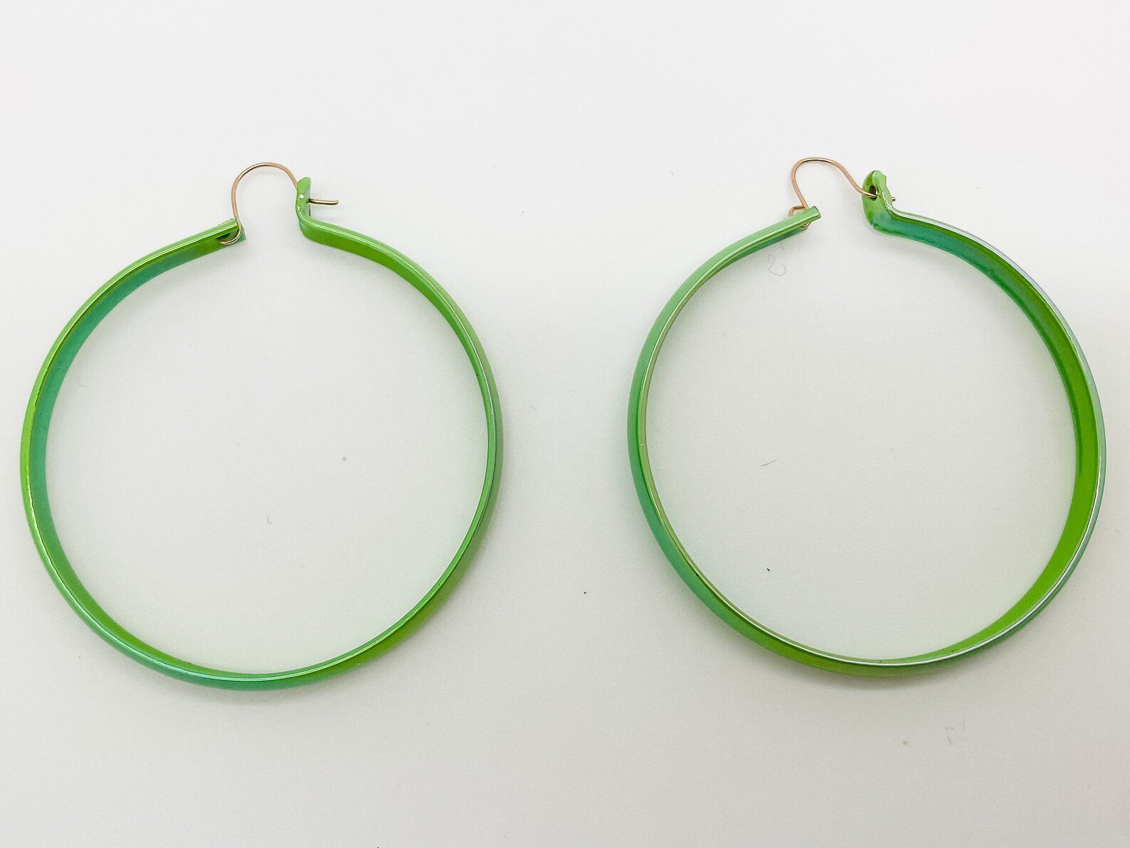Green Hoops, Light Green Hoops, Mint Green Hoops, Olive Green Hoops ...