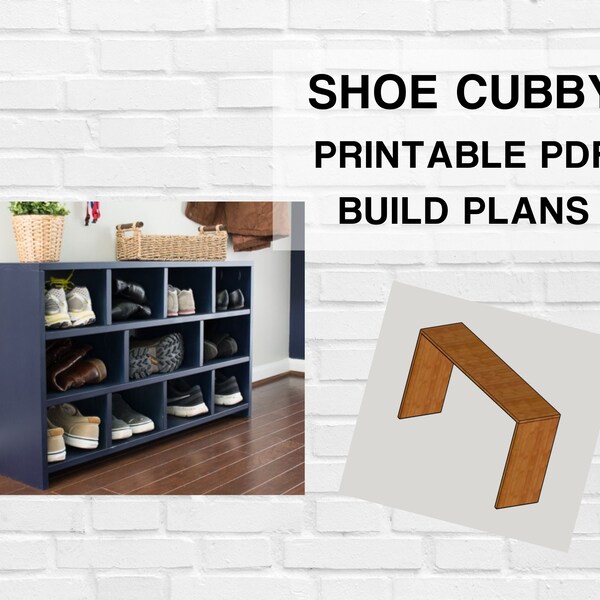 Shoe Cubby - Etsy
