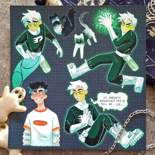 Danny Phantom Hoodie - Etsy