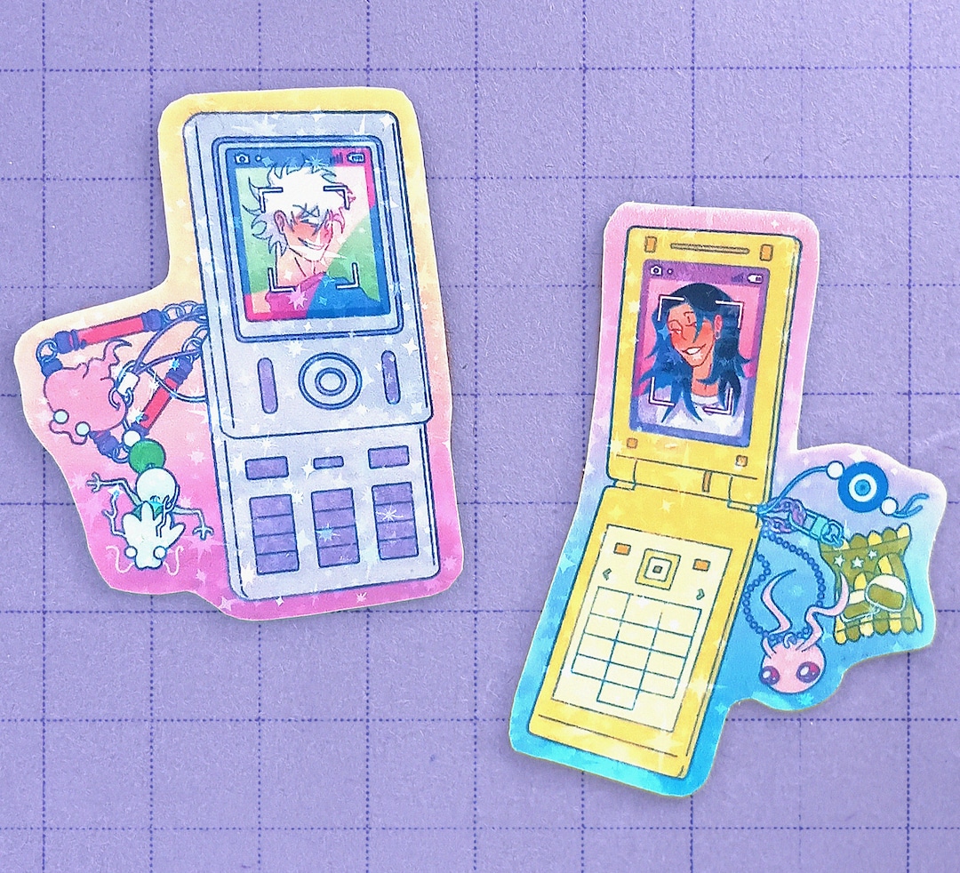 Jjk Geto and Gojo Phone Stickers - Etsy