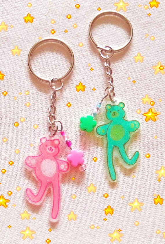 Long Leg Bears Keychain - Etsy