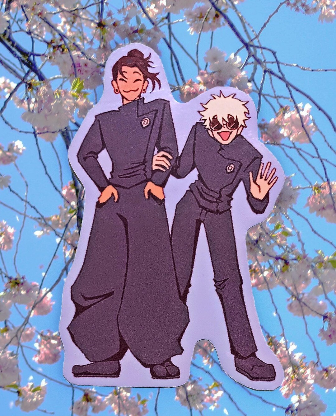 Jjk Teen Geto and Gojo Sticker - Etsy