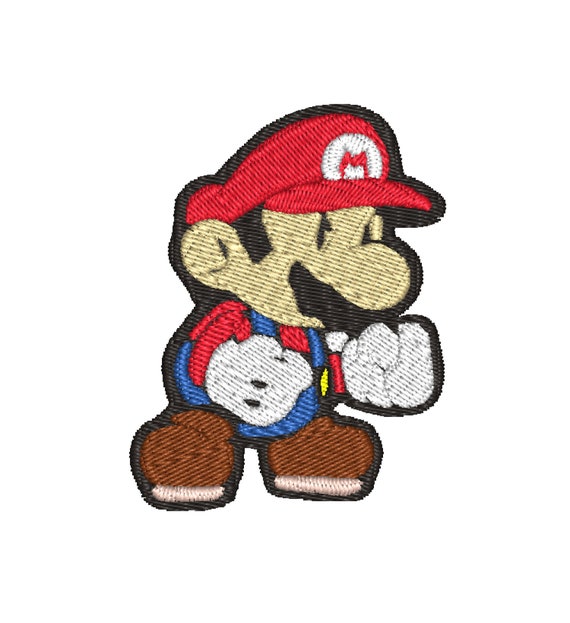 Mario Patch Super Mario Bros Embroidered Patch | Etsy