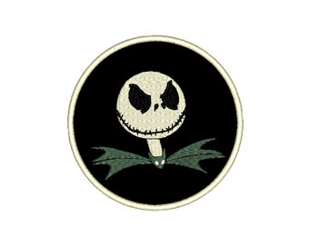 Jack Skellington Embroidery Design 3 Sizes Instant Download - Etsy