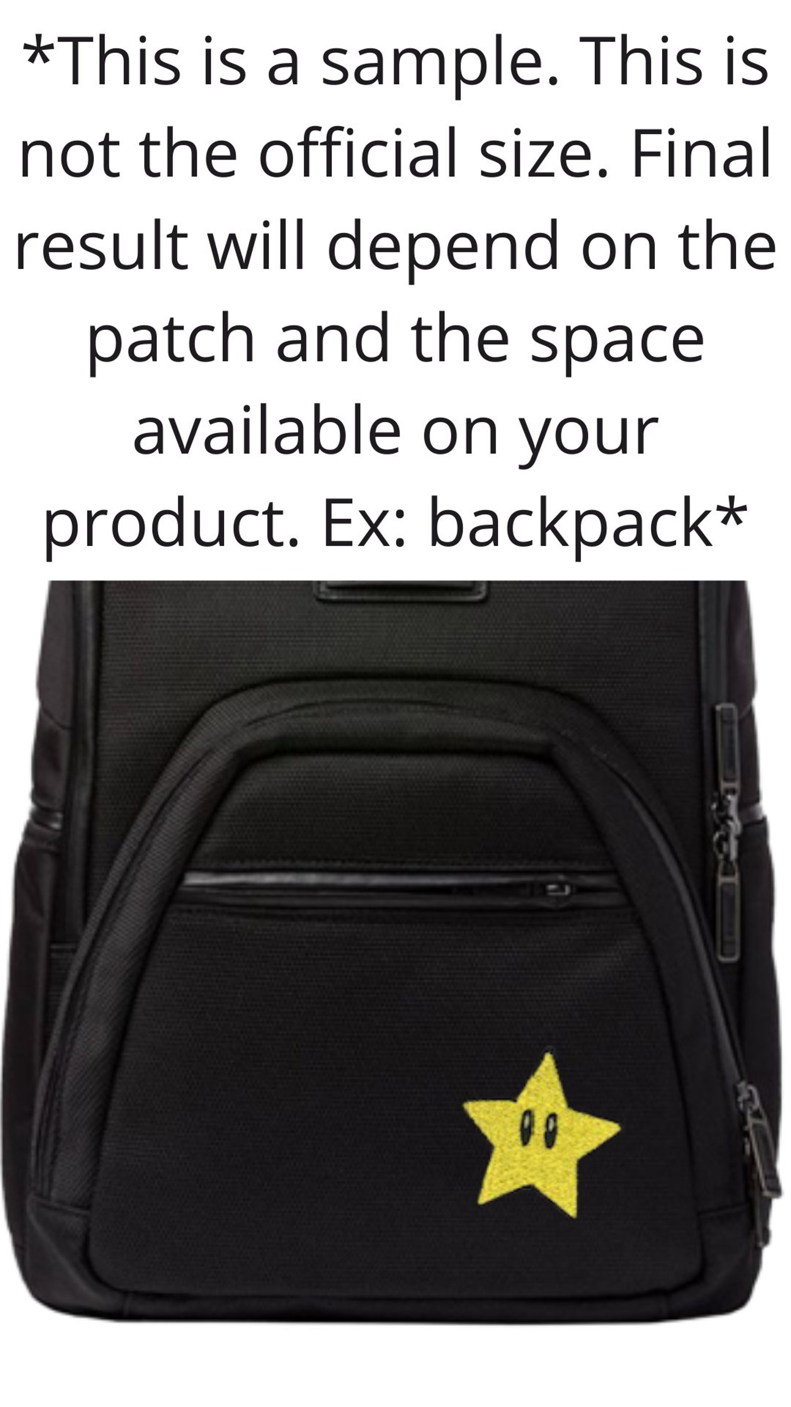 Super Mario Bros/ Star/ Embroidered Patch 3 Sizes - Etsy