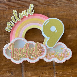 Cloud 9 Shaker Cake Topper Cloud 9 Cake Topper - Etsy