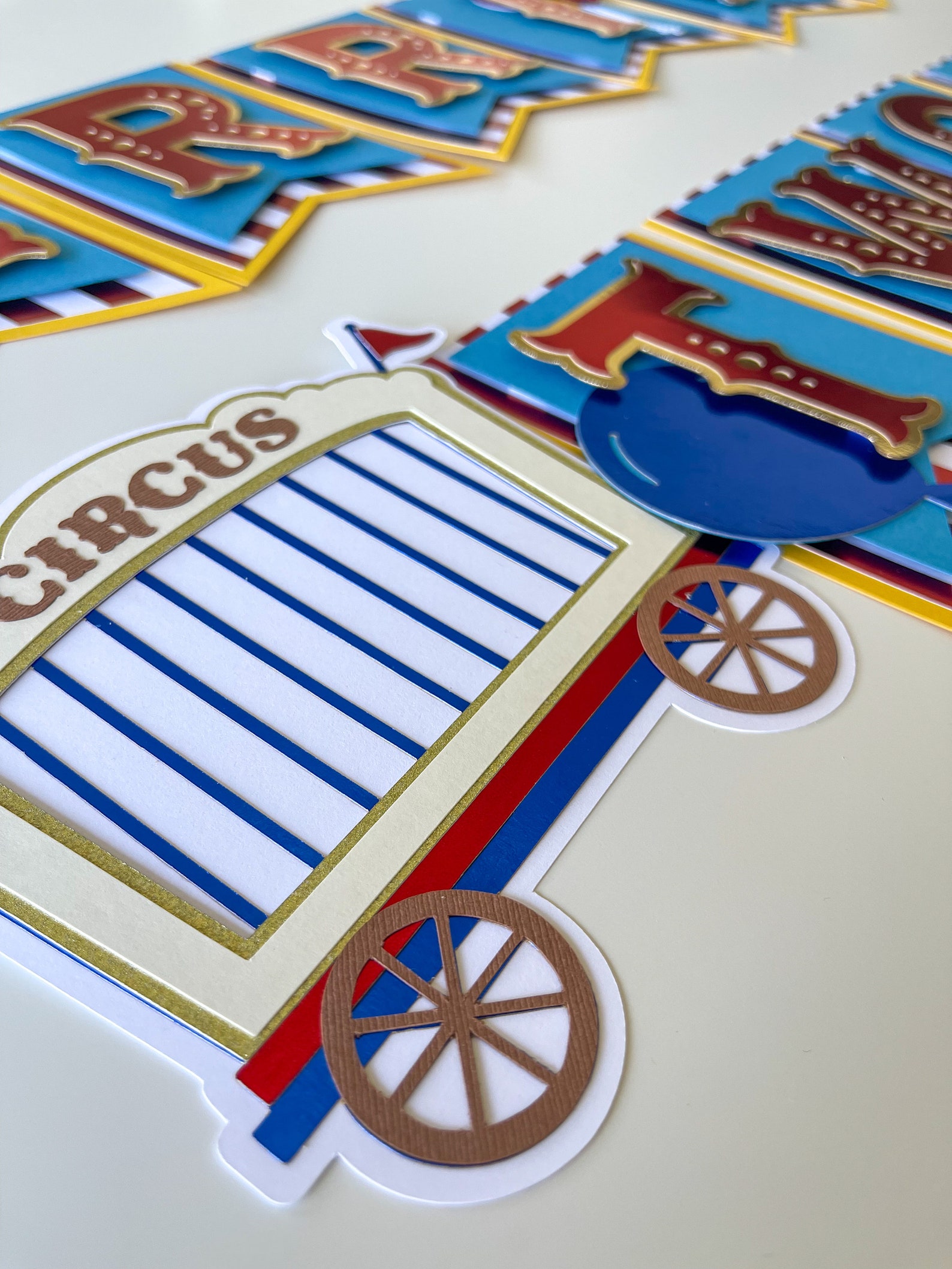 Circus Banner Carnival Banner Circus Birthday Banner - Etsy