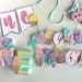 Sweet One 3D Letters Donut Letters Ice Cream Letters Sweet One Birthday ...