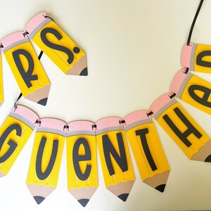 Back to School Banner - Teacher Banner - Teacher Appreciation Banner ...