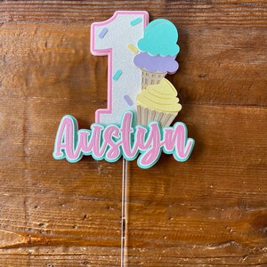 Sweet One Cake Topper/ Number Cake Topper/ Sweet One Smash Cake Topper ...