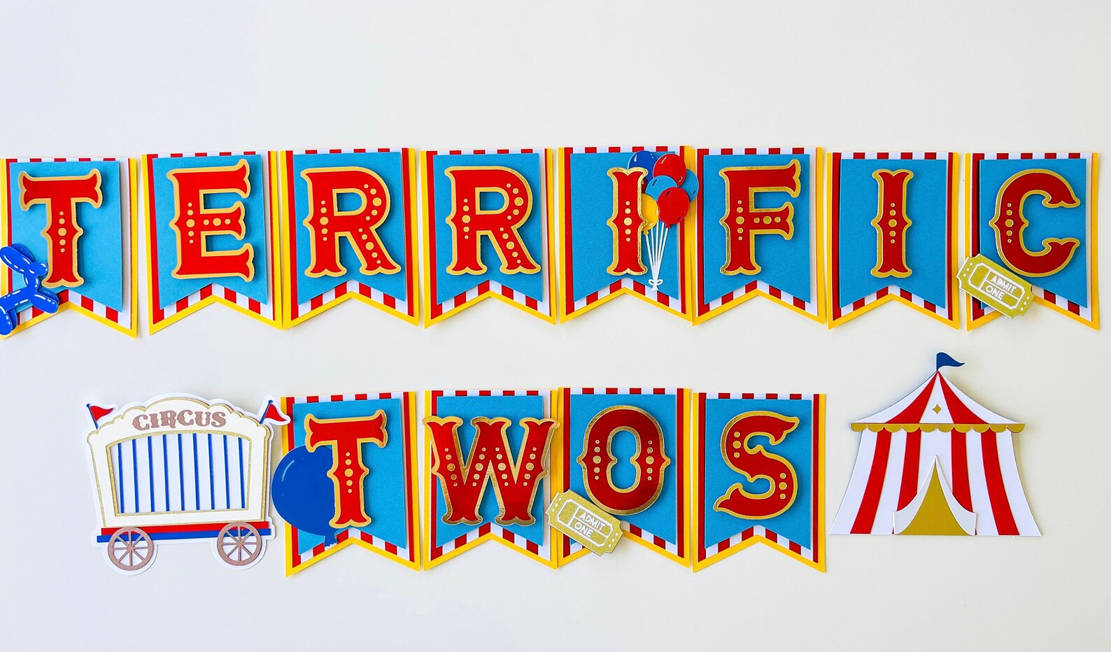 Circus Banner Carnival Banner Circus Birthday Banner - Etsy