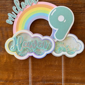 Cloud 9 Shaker Cake Topper Cloud 9 Cake Topper - Etsy