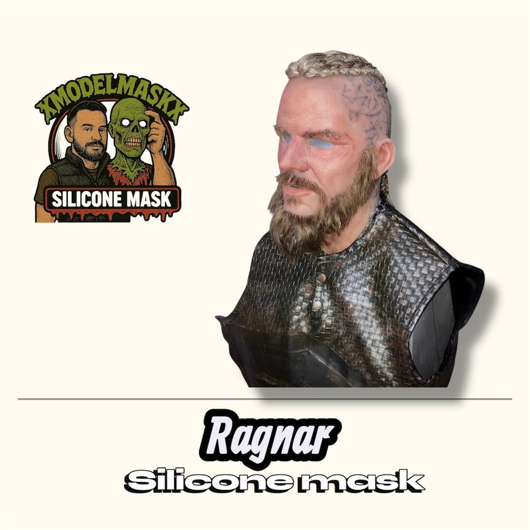 Ragnar Inspired Viking Silicone Mask - Etsy