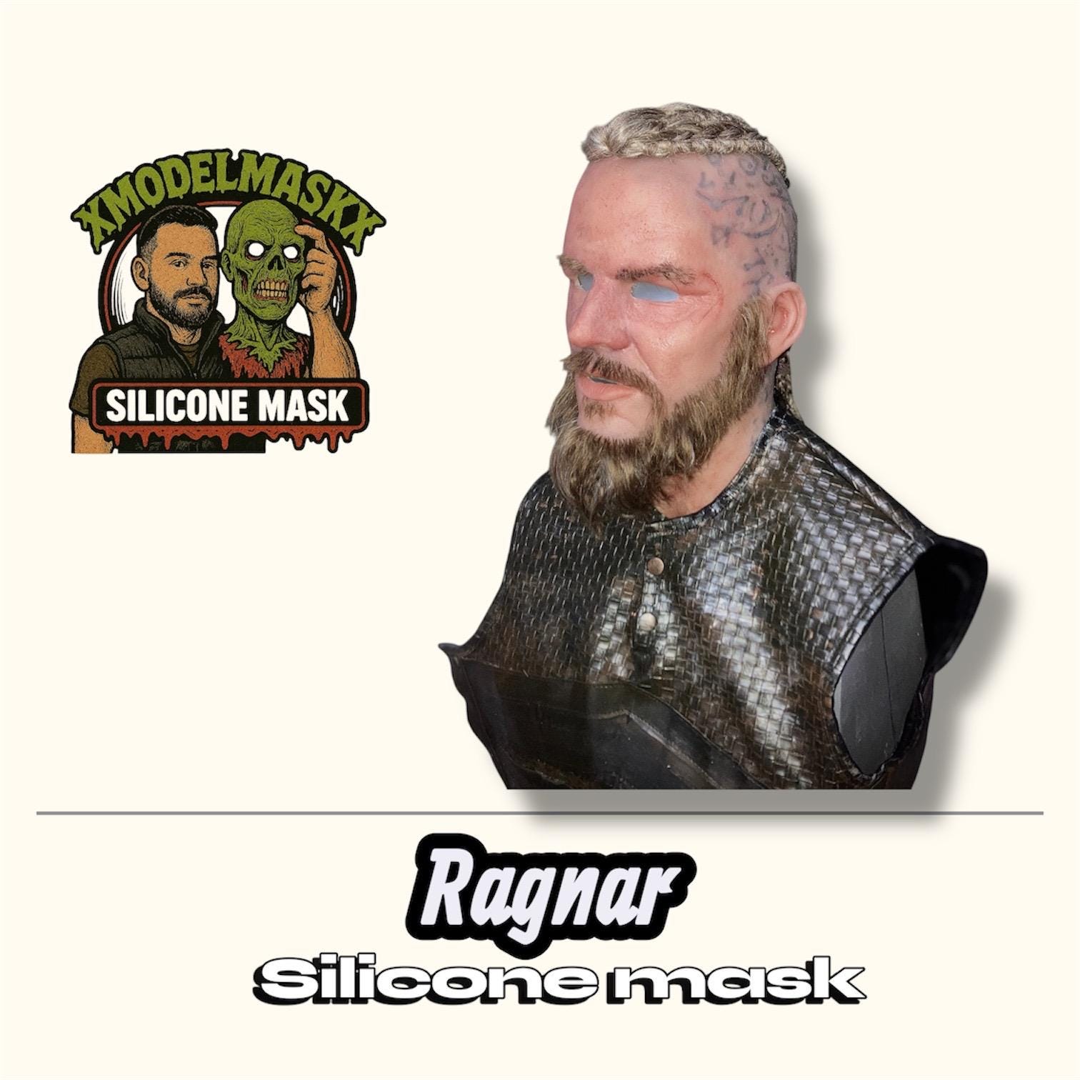 Ragnar Inspired Viking Silicone Mask - Etsy