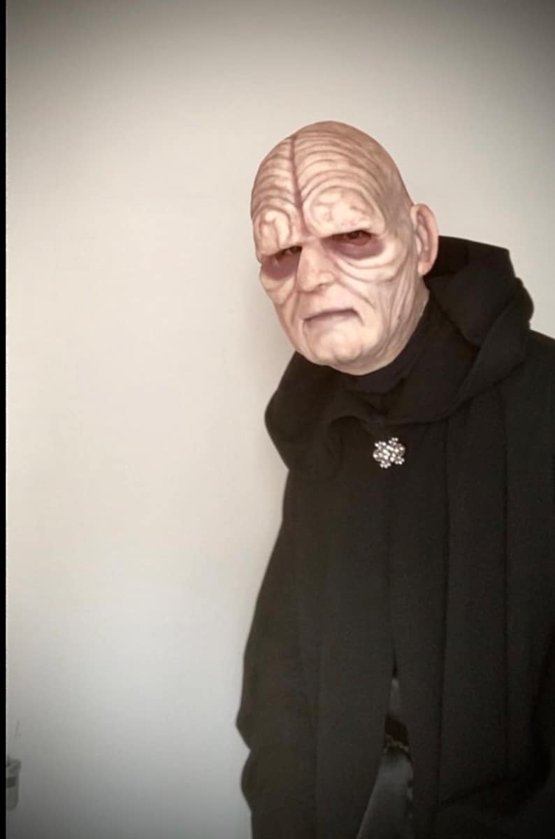 Silicone Mask Emperor of the Galaxy inspired Palpatine - Etsy Canada