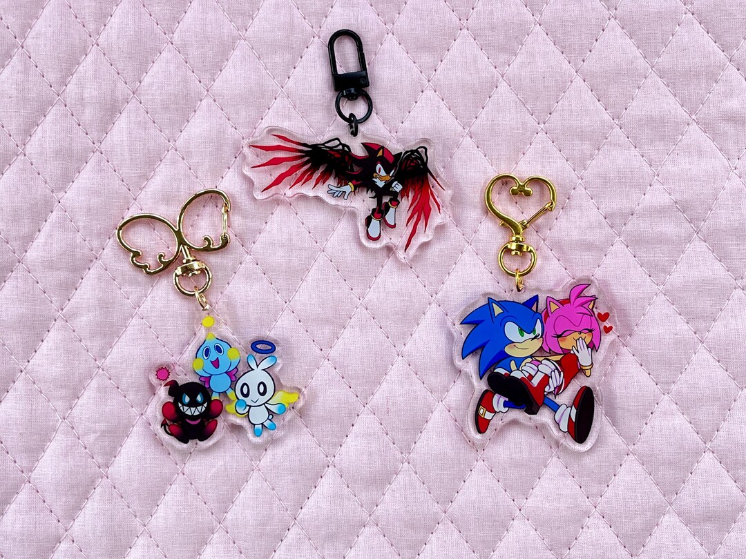 Sonic Keychains - Etsy