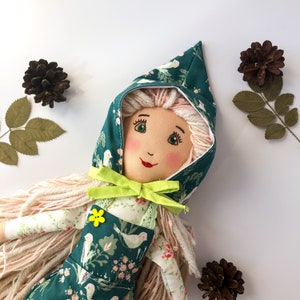 Handmade first rag doll toddler girl gift infant play | Etsy