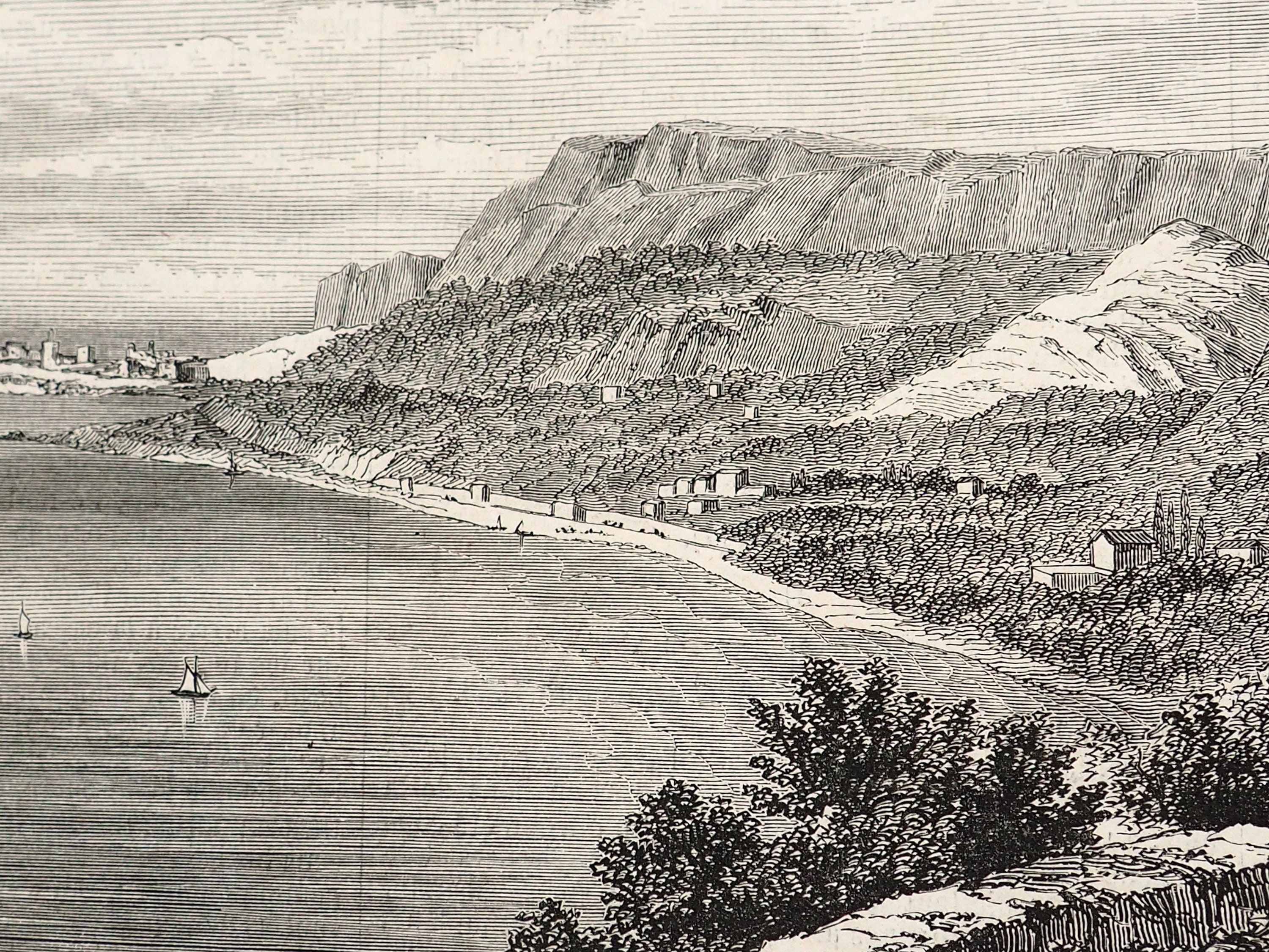 Antique Lithograph/1856 Antique Print/L'Illustration | Etsy