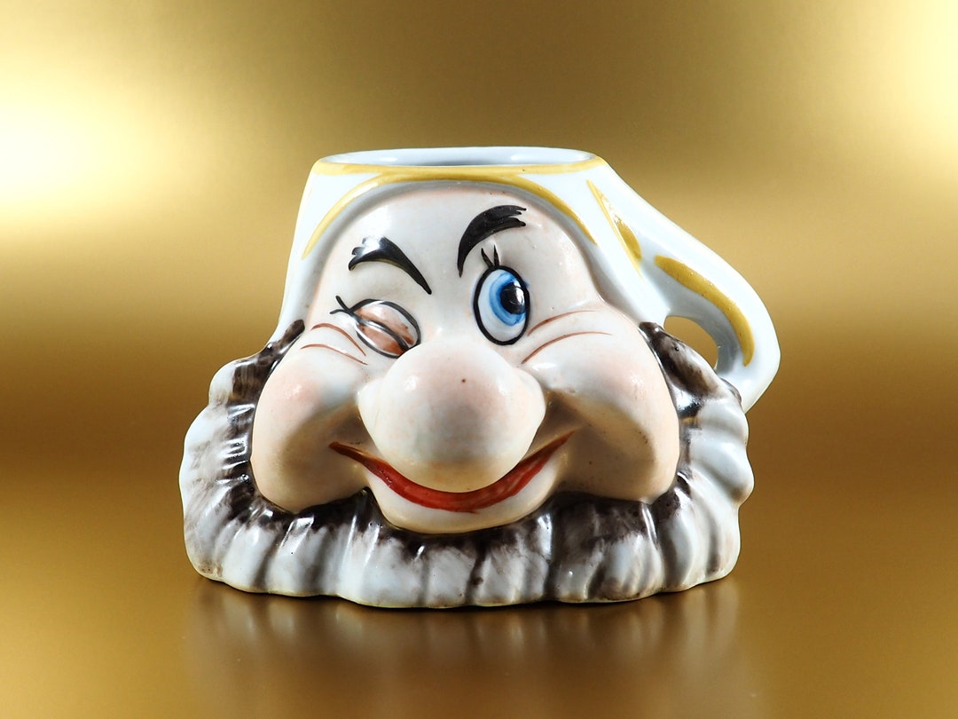 Art Mug Porcelain Smurf Dwarf/porcelain Germany/fine Porcelain/large ...