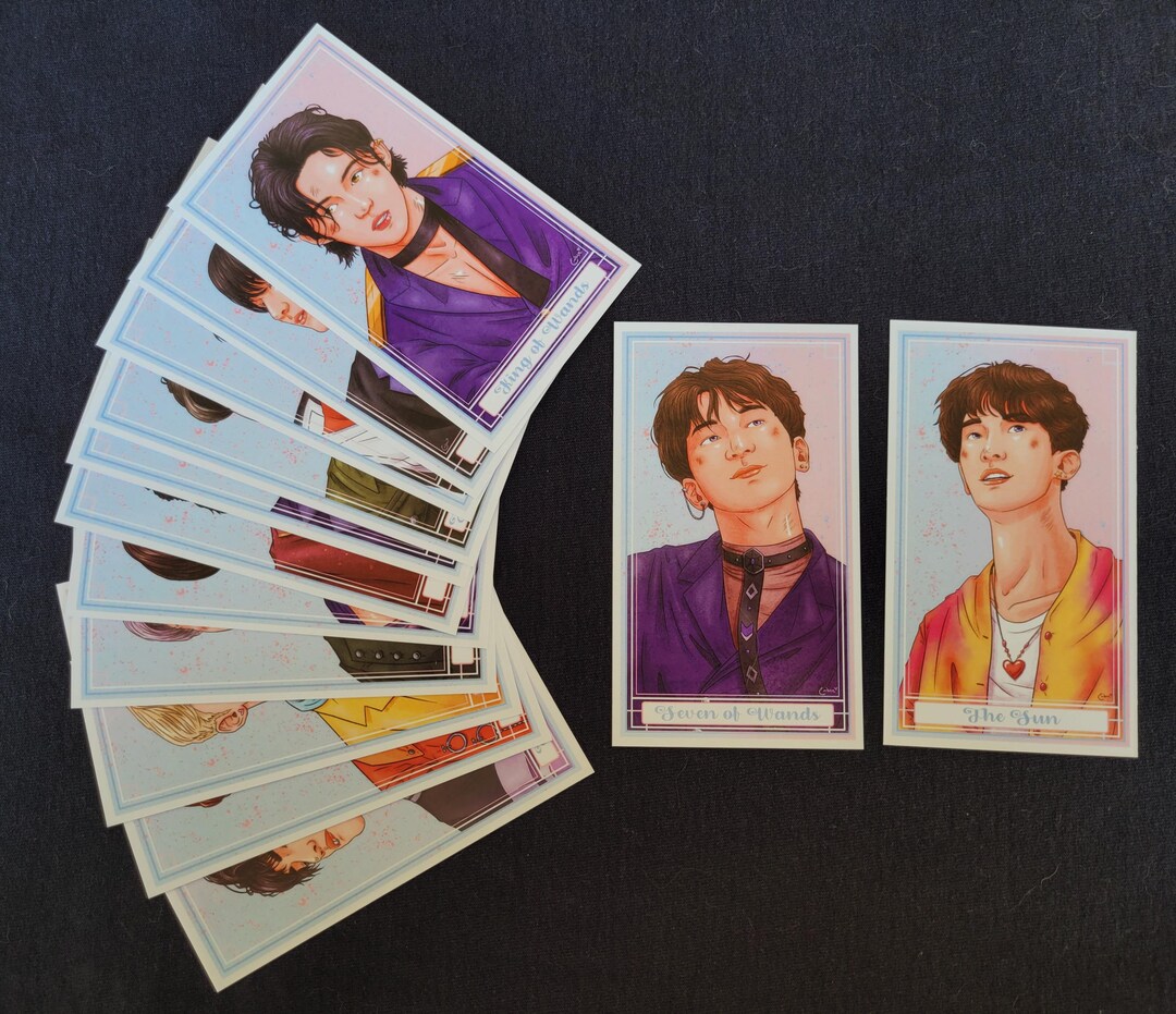 SEVENTEEN Tarot Card Set 13-piece K-pop Tarot Card Series - Etsy