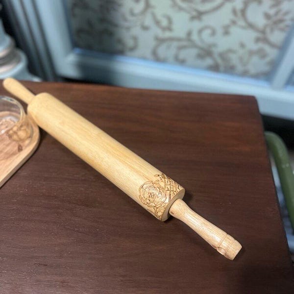 Burned Rolling Pin - Etsy