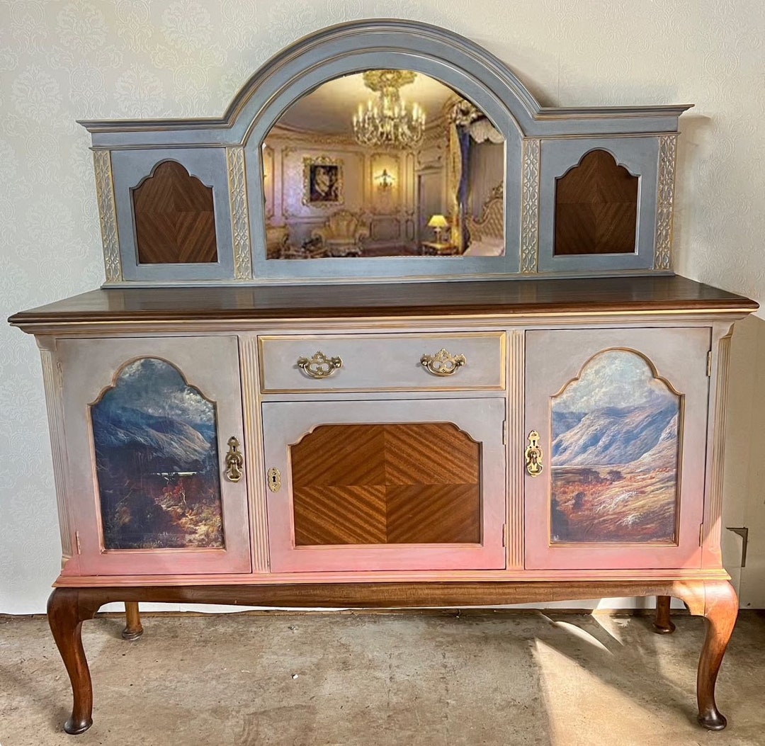 Olde World Style Buffet Cottage Core Sideboard - Etsy