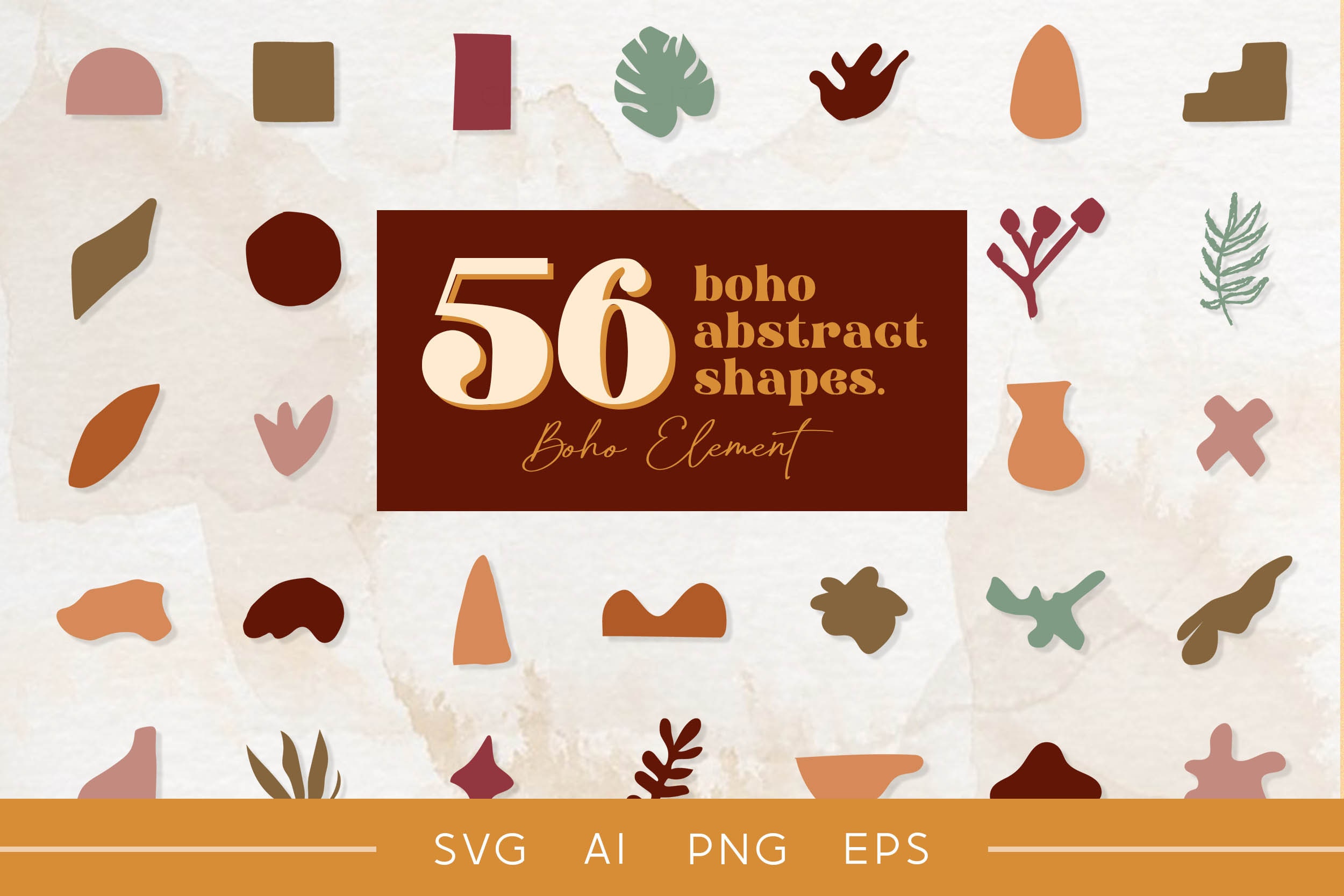 Boho Element SVG Boho Clipart Boho SVG Boho Abstract Boho - Etsy
