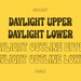 Daylight Typeface, Organic Font, Retro Font, Vintage Font, Modern Font ...