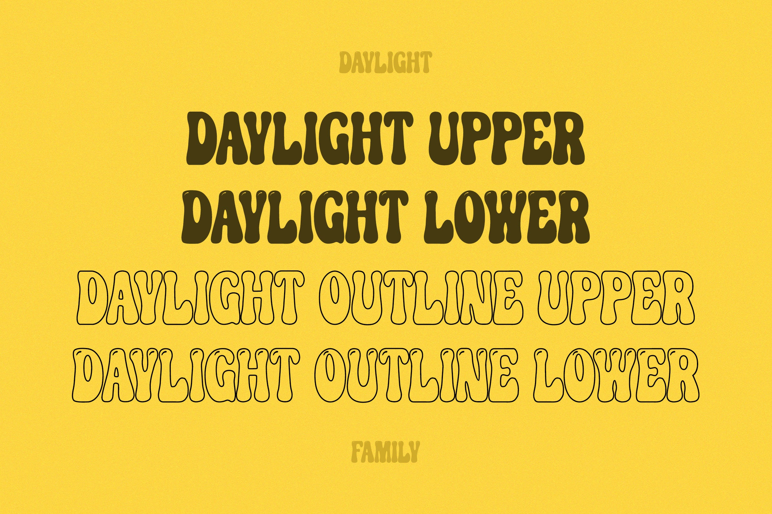 Daylight Typeface, Organic Font, Retro Font, Vintage Font, Modern Font ...