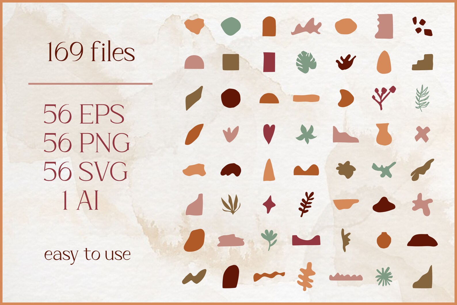 Boho Element SVG Boho Clipart Boho SVG Boho Abstract Boho - Etsy